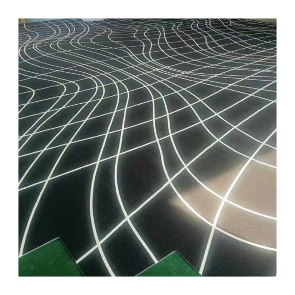 Quality 50x100cm Tailor Made 3D Printed Nylon Office Carpet Tiles for Wedding Celebration for sale