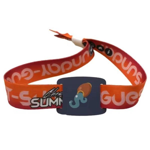 Quality Single-Sided and Double-Sided Printing RFID Wristbands for Customized Event for sale