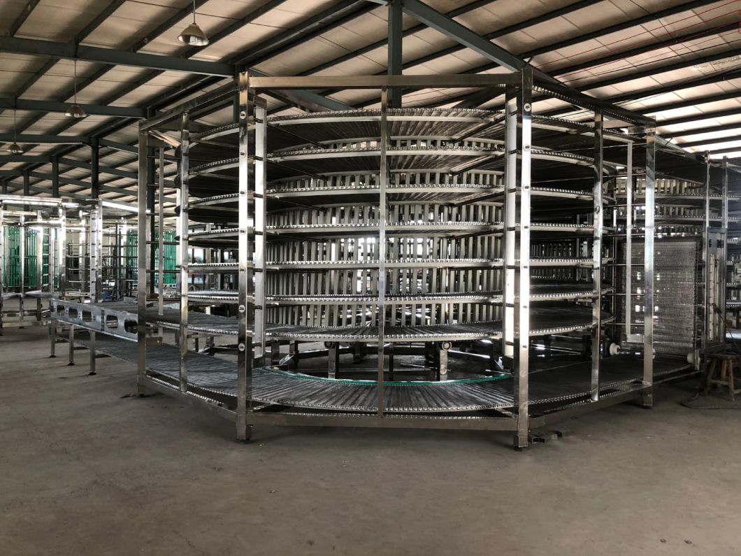 Bread Spiral Cooling Screw Conveyor Sale