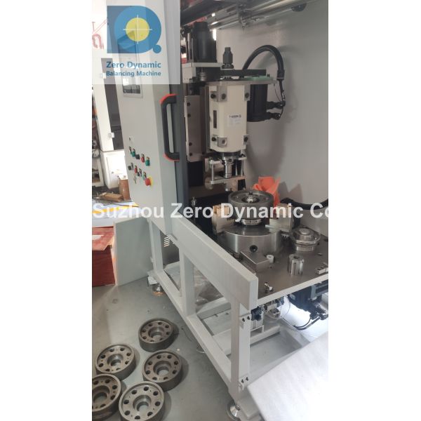 Quality Pulley, Flywheel, Gear Balancing Machine Vertical Automatic Drilling Correction Balancer for sale