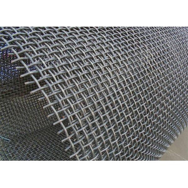 Quality 65mn Vibrating Screen Mesh / Crimped Plain Weave Wire Mesh 1.8m*2.2m for sale