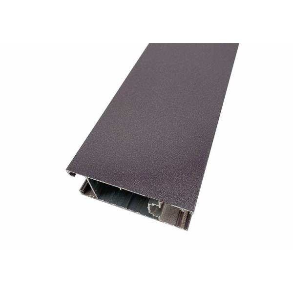 Quality Sand Powder Coating With Shining Matel Powder Shower Enclosure Extrusion Aluminum Profile For Glass Sliding Door for sale