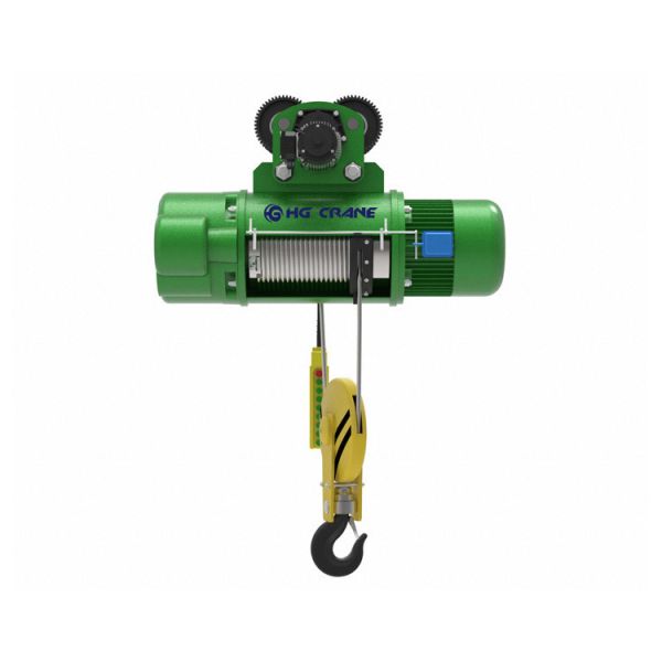 Quality 20T Maximum Lifting Weight Electric CD1MD1Hoist Steel Wire Rope 25t Lift 440v50hz 340 kg Weight for sale