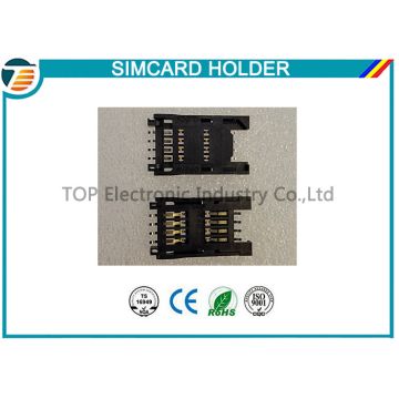 Quality Simple Board Guide Micro SIM Card Holder Surface Mount Right Angle for sale