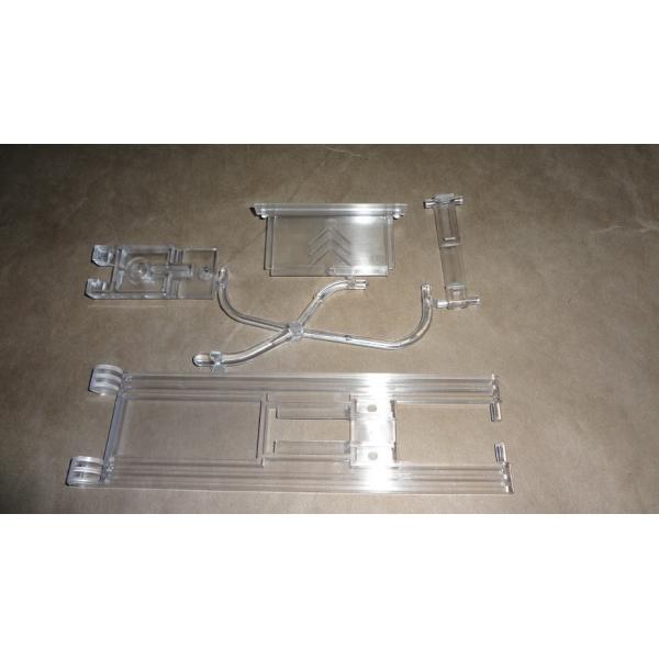 Quality Transparency Plastic Injection Components High Precision Inserted Structure for sale