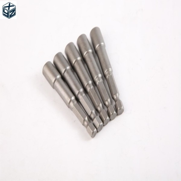 Quality 7mm*65mm*5PC Strong Magnetic Nut Driver Set with Clear Marks CRV Material for sale
