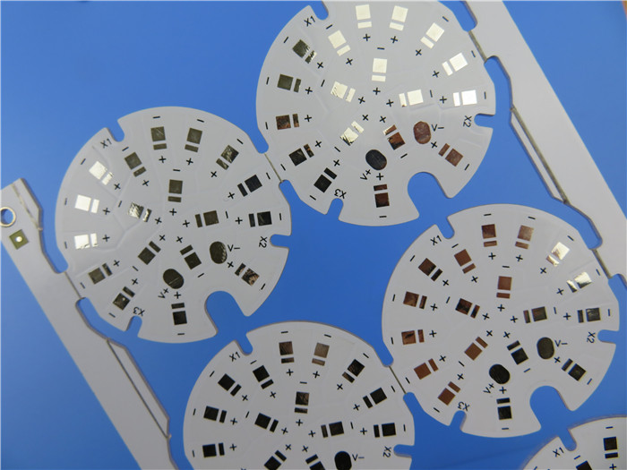 Quality Metal Core PCB Built On Aluminium Base With Panel Shipment for LED Lighting for sale