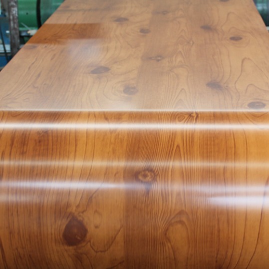 Quality Construction Wooden Prepainted Galvanized Steel Sheet JIS G3322 for sale