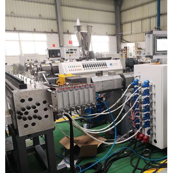 Quality 1000MM Plastic PP Hollow Sheet Extrusion Line PC Polycarbonate for sale