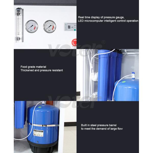 Quality 250 LPH Small Water Plant Reverse Osmosis Water Filter System for sale