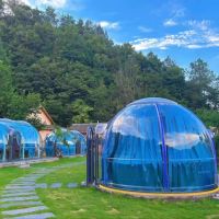 Quality Fashionable PC Tough Dome Tent Outdoor Star Cabin Bubble Tent for Restaurant for sale