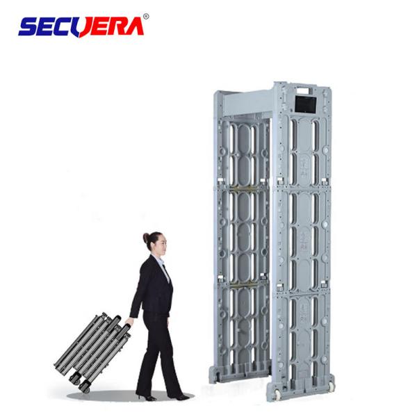 Quality Multi Zone Door Frame Metal Detector Waterproof Audible And Volume Adjustable for sale