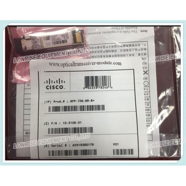 Quality Network Switch SFP Optical Transceiver Module SFP-10G-SR-S Enterprise-Class for sale