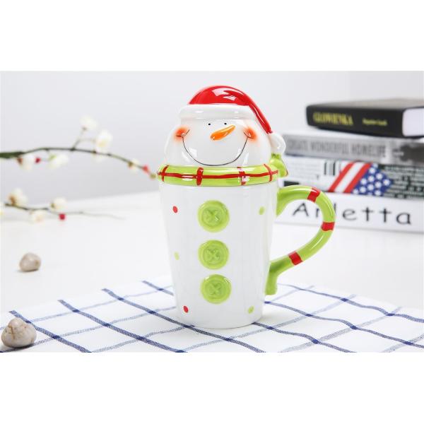 Quality Round Holiday 301CC 10 Ounce Christmas Ceramic Mugs for sale