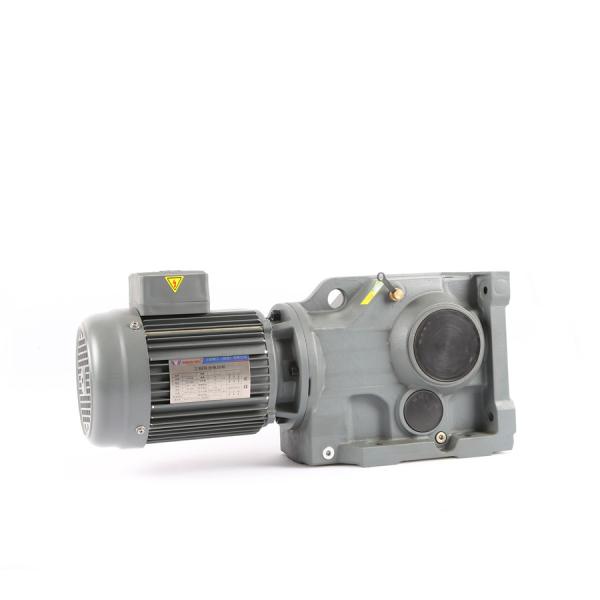 Quality Flange Mounted M6 Helical Bevel Gear Motor For Lifting Machinery for sale