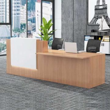 Quality 2000Wmm Executive Receptionist Desk With Two Lockable Drawers for sale