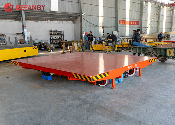 DC Motor Trackless Battrey Transfer Cart