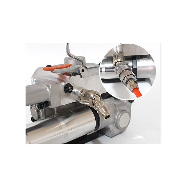 Quality 19-25mm PP/PET Belt A25 Pneumatic Handheld Strapping Tool with 3500N Tension for sale