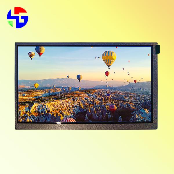 Quality 10.1 Inch LVDS Interface Custom TFT Display 1024x600 TN 6 O'Clock Ultra Wide for sale