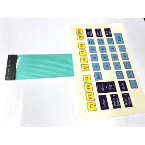 Quality Industrial Polyester Tactile Membrane Switch With Flex Adhesive Layer for sale