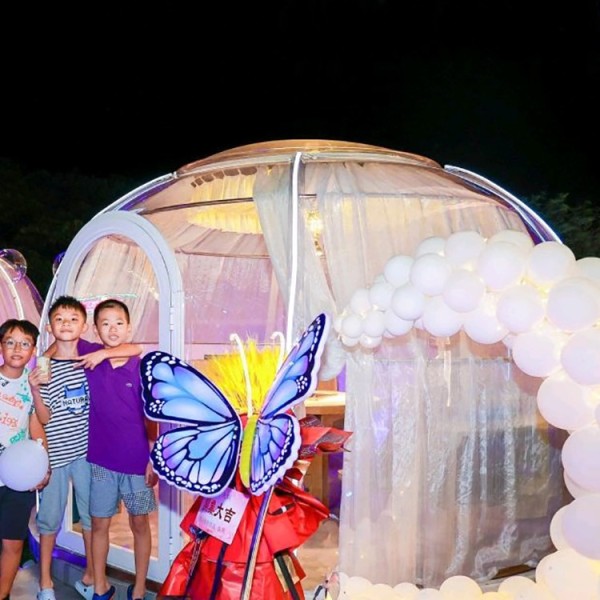Quality PC Polycarbonate Transparent Polycarbonate Geodesic Dome Low Ripple for sale
