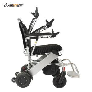 Quality Lightweight Motorized Folding Power Wheelchair With 220lb Load for sale