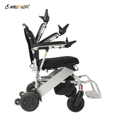 Quality Lightweight Motorized Folding Power Wheelchair With 220lb Load for sale