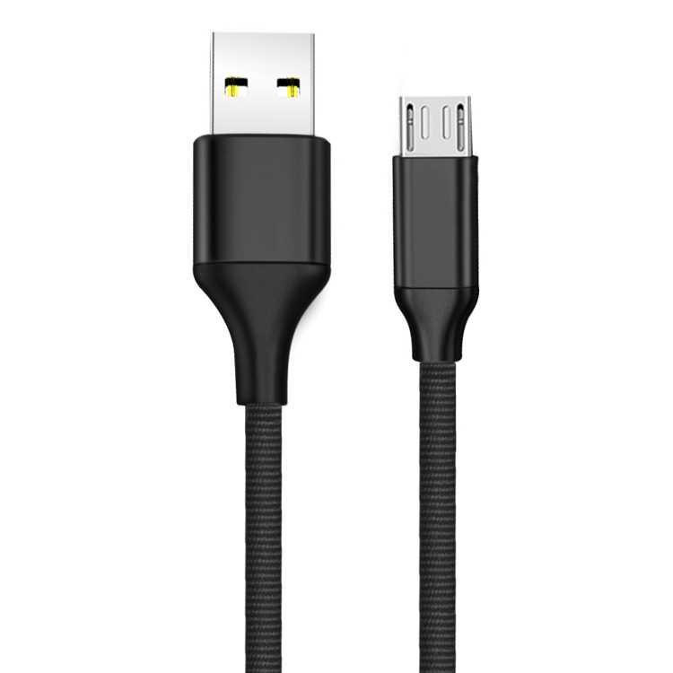 Quality OEM Nylon Braided 6ft Micro USB Charging Cable For Android Phone for sale