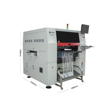 Quality 8 Heads 100 Feeders High Speed In Line SMT Pick and Place Machine CHM-861 for sale