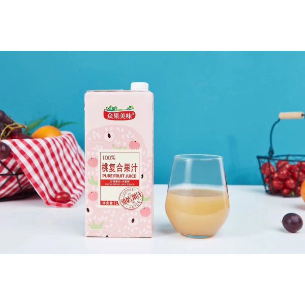 Quality 1000ml Slim Juice Paper Packing Material With 6 Months - 12 Months Shelf Life for sale