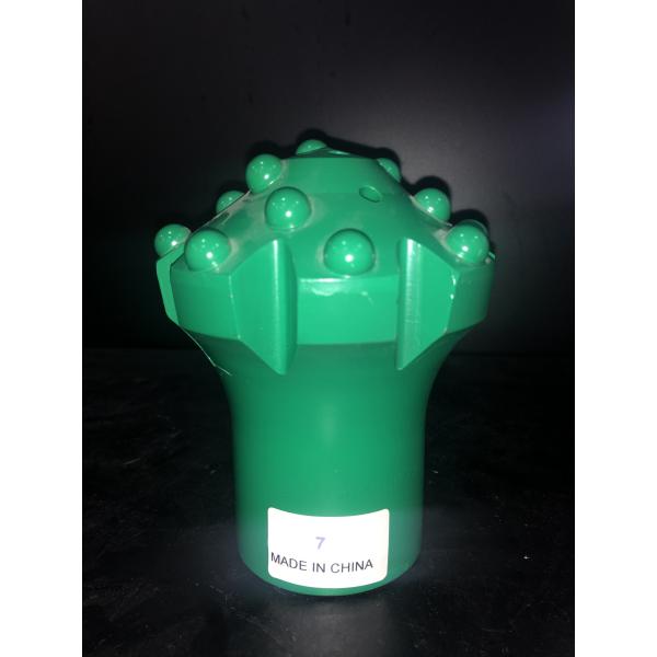 Quality Dome Retractable Drill Bit T45 Spherical / Ballistic Buttons Drifting Tunneling for sale