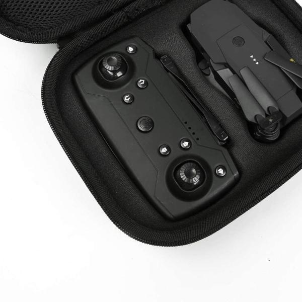 Quality Black 2 Zipper Close EVA Tool Case 1680D Polyester Silk Screen Logo for sale