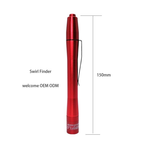 Quality Easily Use Customized Red Swirl Finder Light For Car Polishing Paints for sale