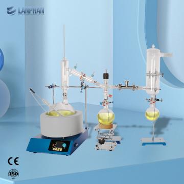Quality 5Ltr Lab Short Path Distillation Equipment Molecular Wiped Film for sale