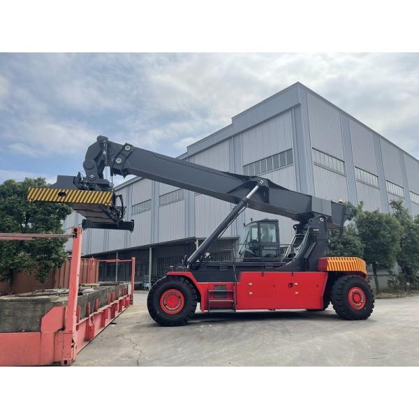 Quality 45000kgs Load Container Reach Stacker With  Engine for sale
