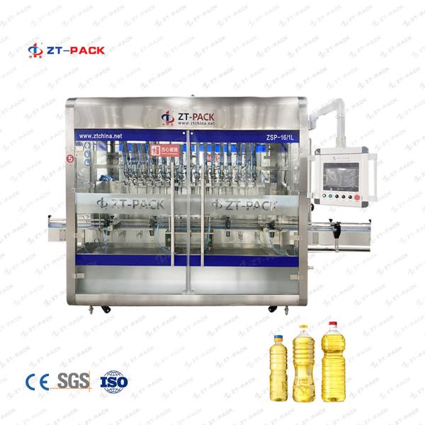Quality 100-1000ML Piston Filling Machine 5l Olive Oil Bottle Filler for sale
