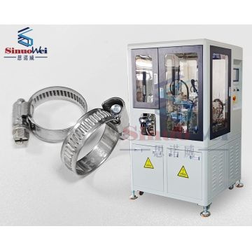 Quality 700pcs To 1200pcs Auto Assembly Machine German Type Hose Clamp Machine For for sale