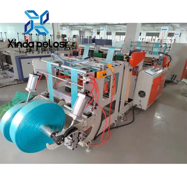 Quality High Performance Automatic Refuse Bag Making Machine Safety Operation for sale