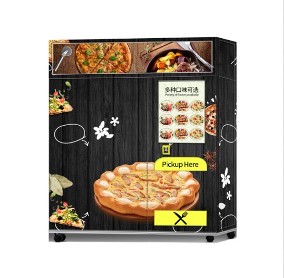 Quality Haloo Smart Pizza Vending Machine 3000W For Hamburger Cake OEM for sale