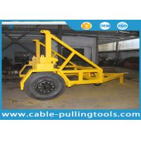 Quality 10T Cable Carriage Vehicle Cable Drum Trailer Cable Reel Trailer Underground for sale
