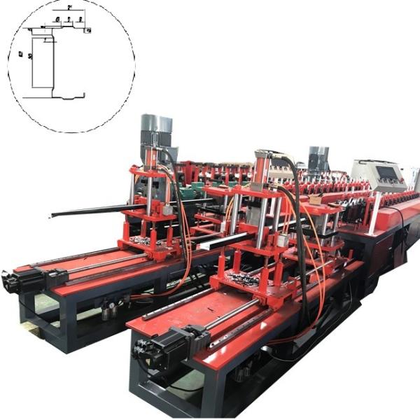 Quality LED Light Box Shutter Profile Machine T5 Profile Rolling Machine for sale