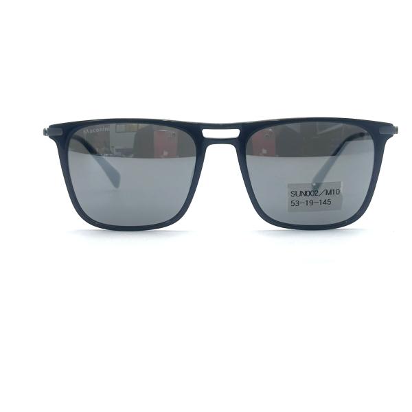 Quality SUN002 Acetate Frame Sunglasses with high elasticity stainless steel temples for sale