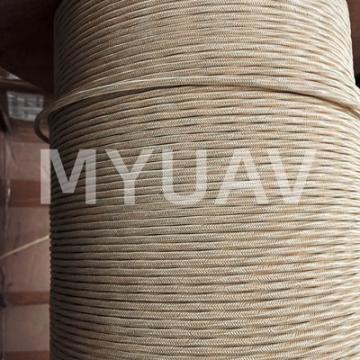 Quality 3000VDC Tethered Drone Cable 6mm Diameter 1GΩ Insulation Resistance for sale