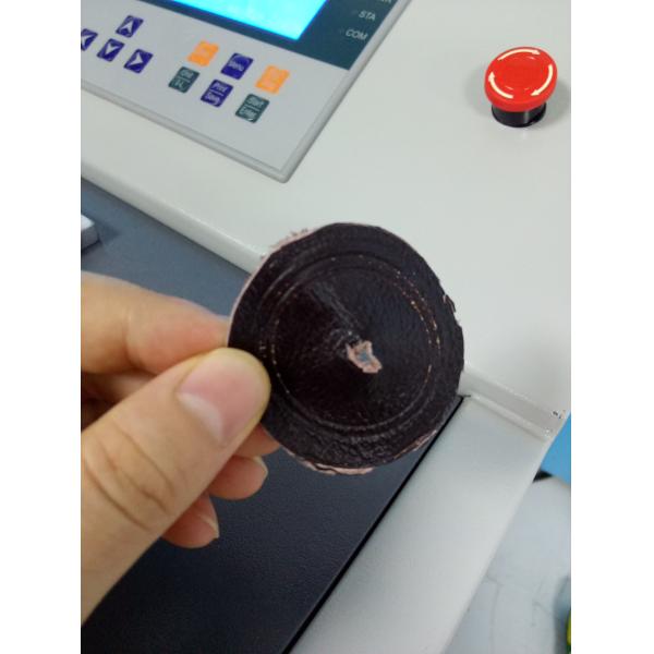 Quality Microcomputer Leather Cracking Testing Machine Test The Anti - Cracking Index for sale