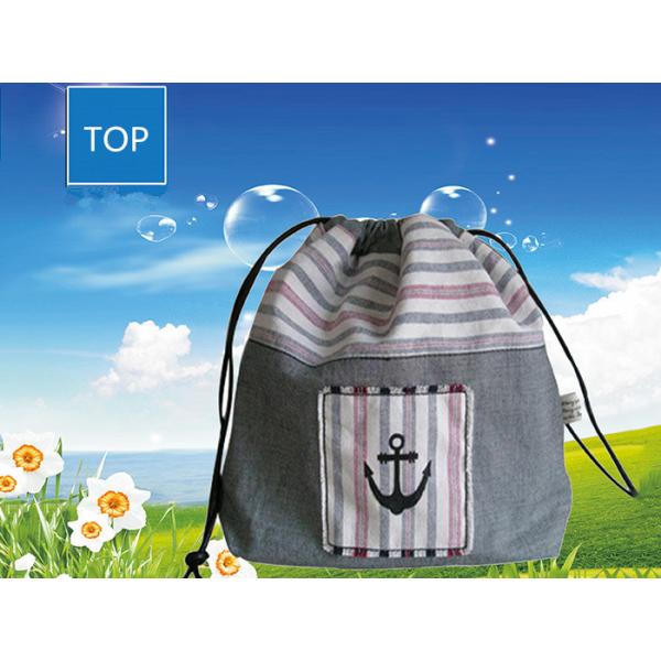 Quality Polyester Sport Drawstring Backpack Recycled Casual Outdoor Traveling for sale