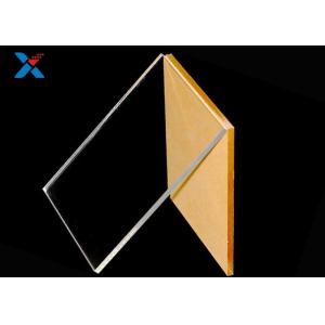 Quality Transparent Scratch Resistant Acrylic Sheets PMMA Raw Material for sale