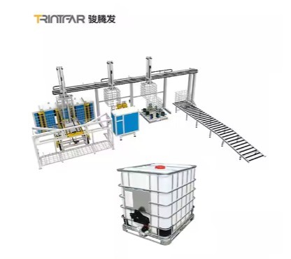 Quality IBC ton barrel steel frame bending fully automatic production line for sale