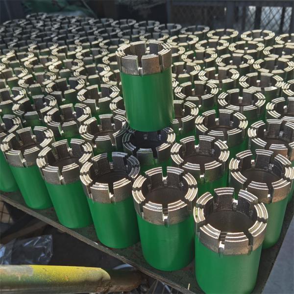 Quality HQ Impregnated Diamond Core Drill Bit For Drilling Hard Dense Formations for sale