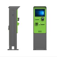Quality Parking Payment Station Entry Ticket Kiosk And Exit Payment Kiosk For Parking Lot Outdoor Kiosk for sale