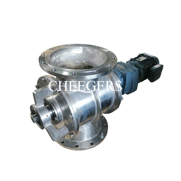 Quality CE 0.2mm Dust Collector Rotary Valves Anti Cutting Pneumatic Air Lock for sale